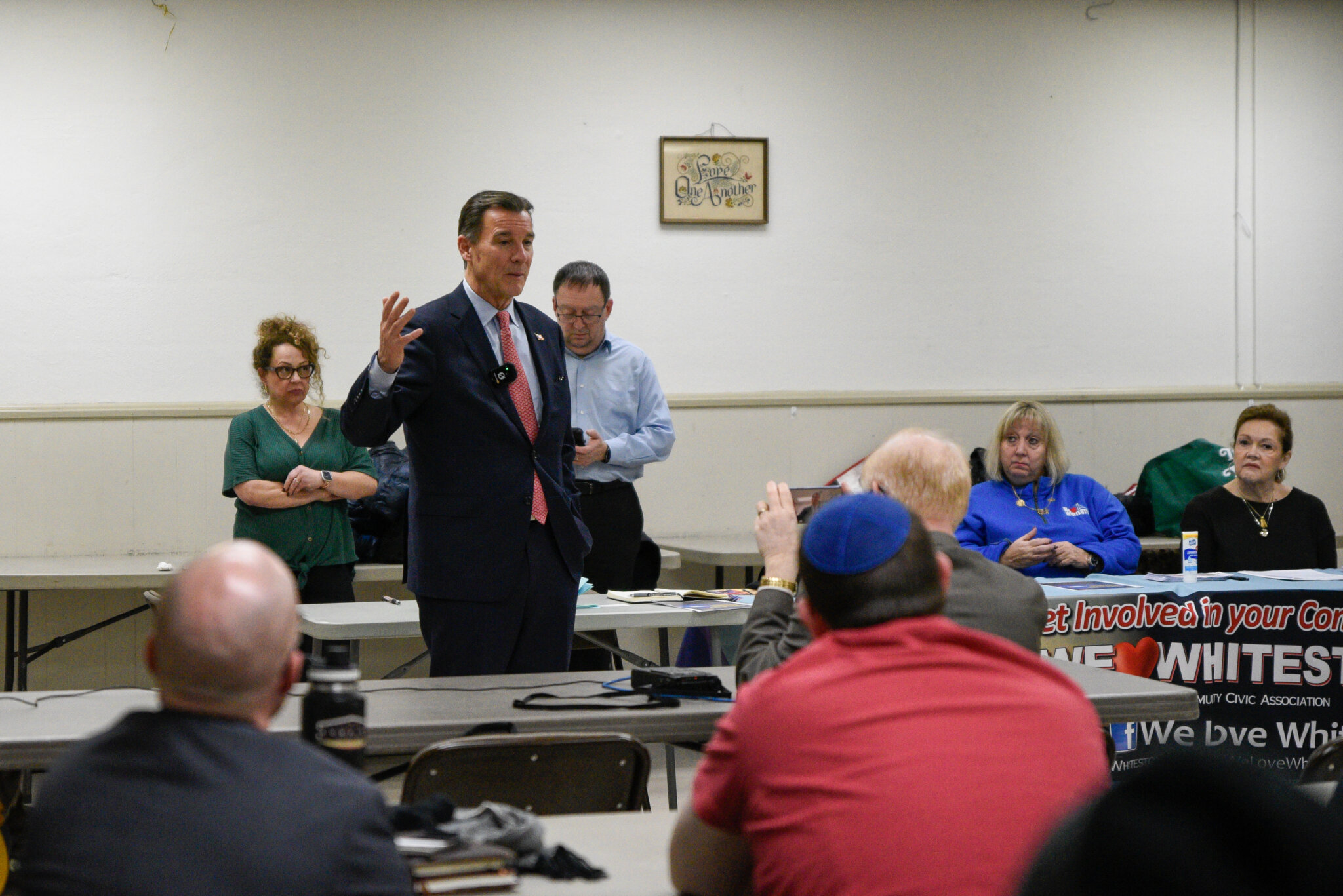 Suozzi discusses immigration at Whitestone civic meeting ahead of ...