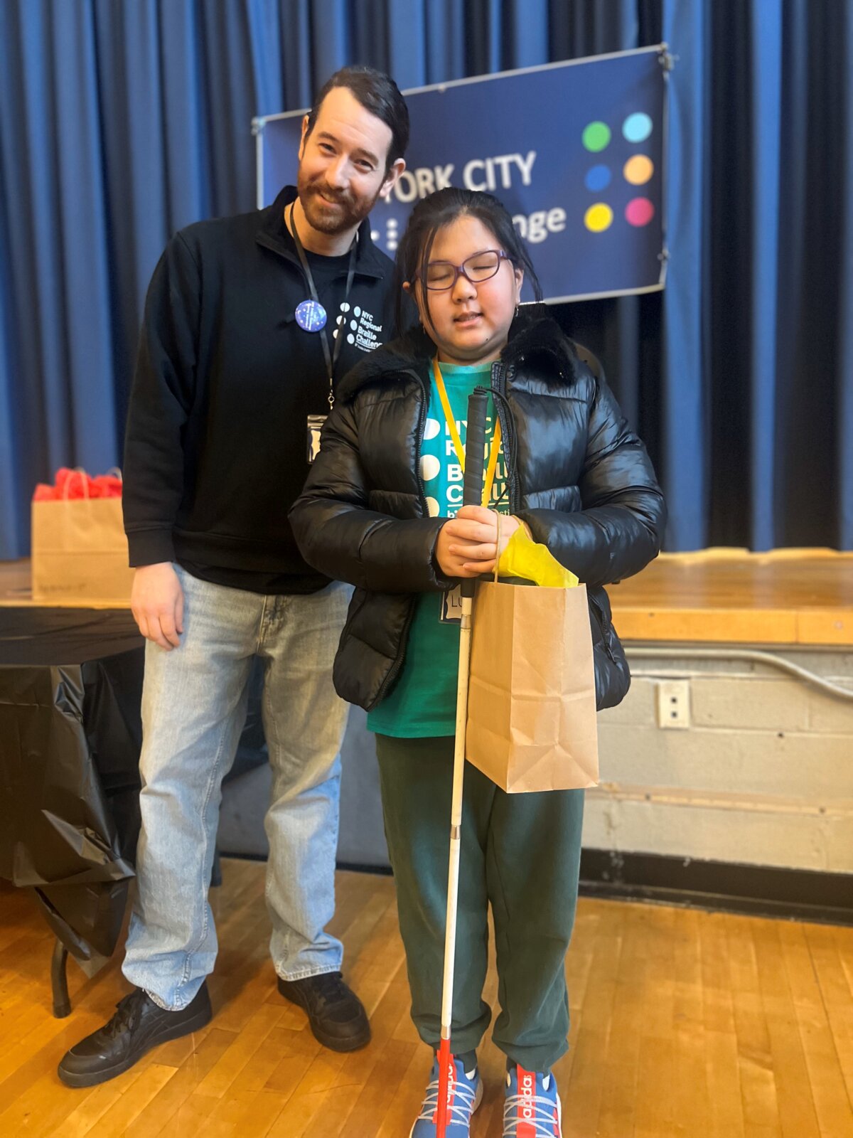 NYC blind and visually impaired youths take part in spelling bee-like ...