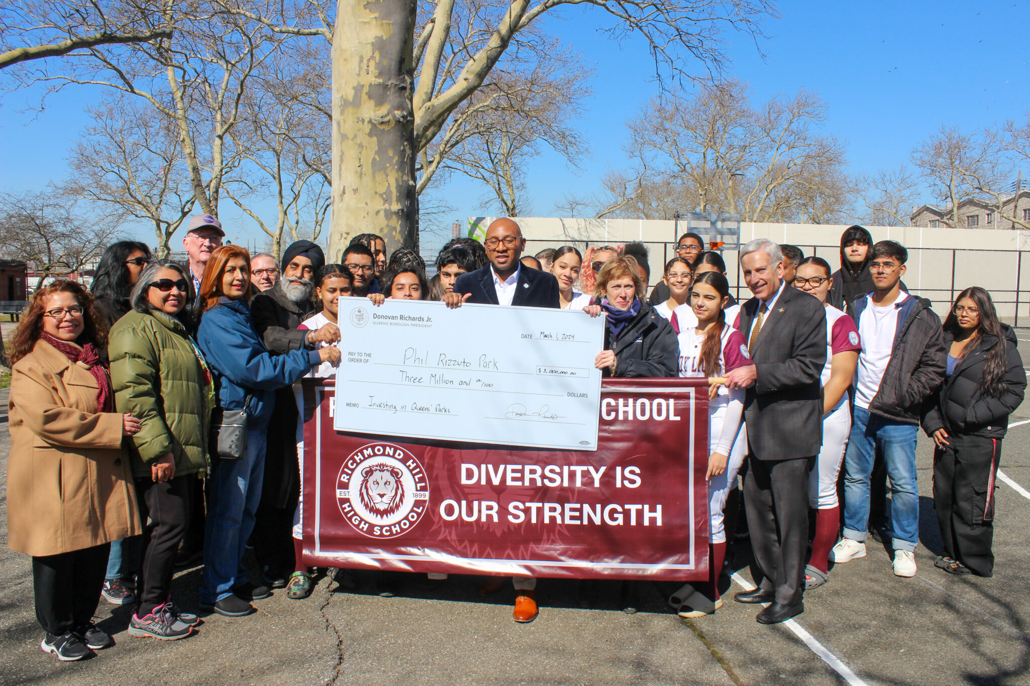Queens Borough President announces $3 million for upgrades to Phil ...