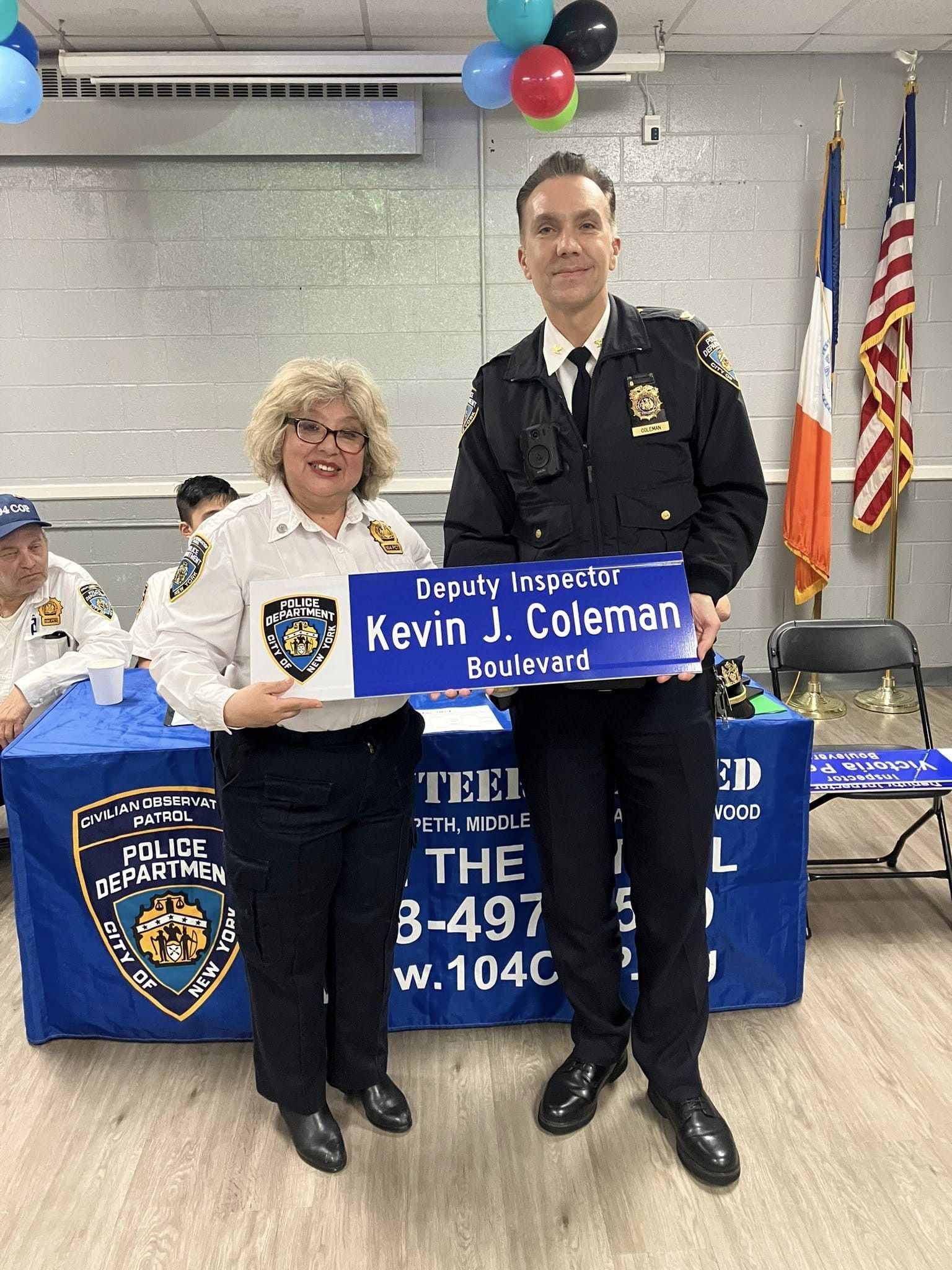 Past 104th Precinct Commanding Officers honored by Civilian Observation ...