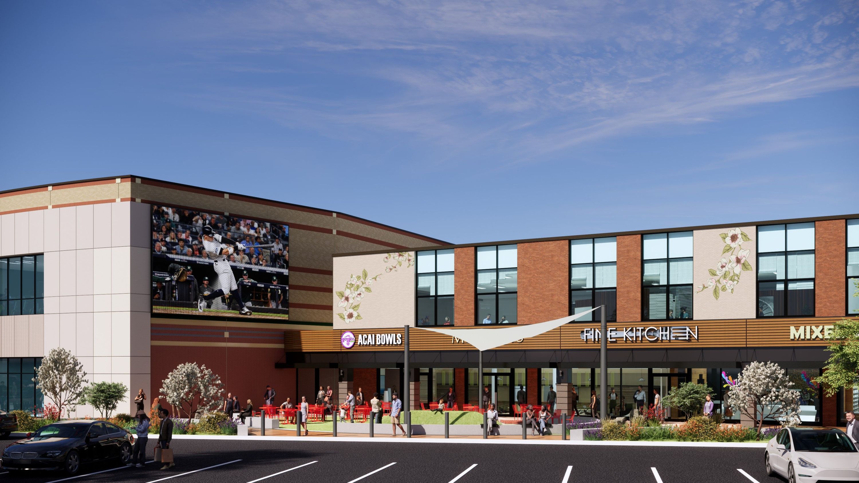 Construction underway on new features for Bay Terrace Shopping Center ...