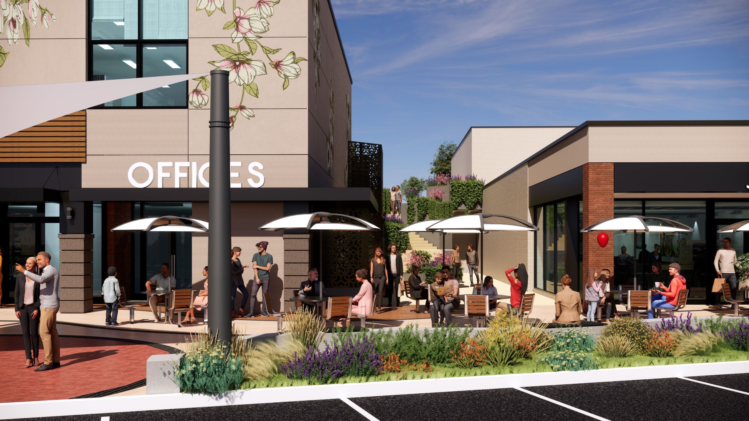 Construction underway on new features for Bay Terrace Shopping Center ...