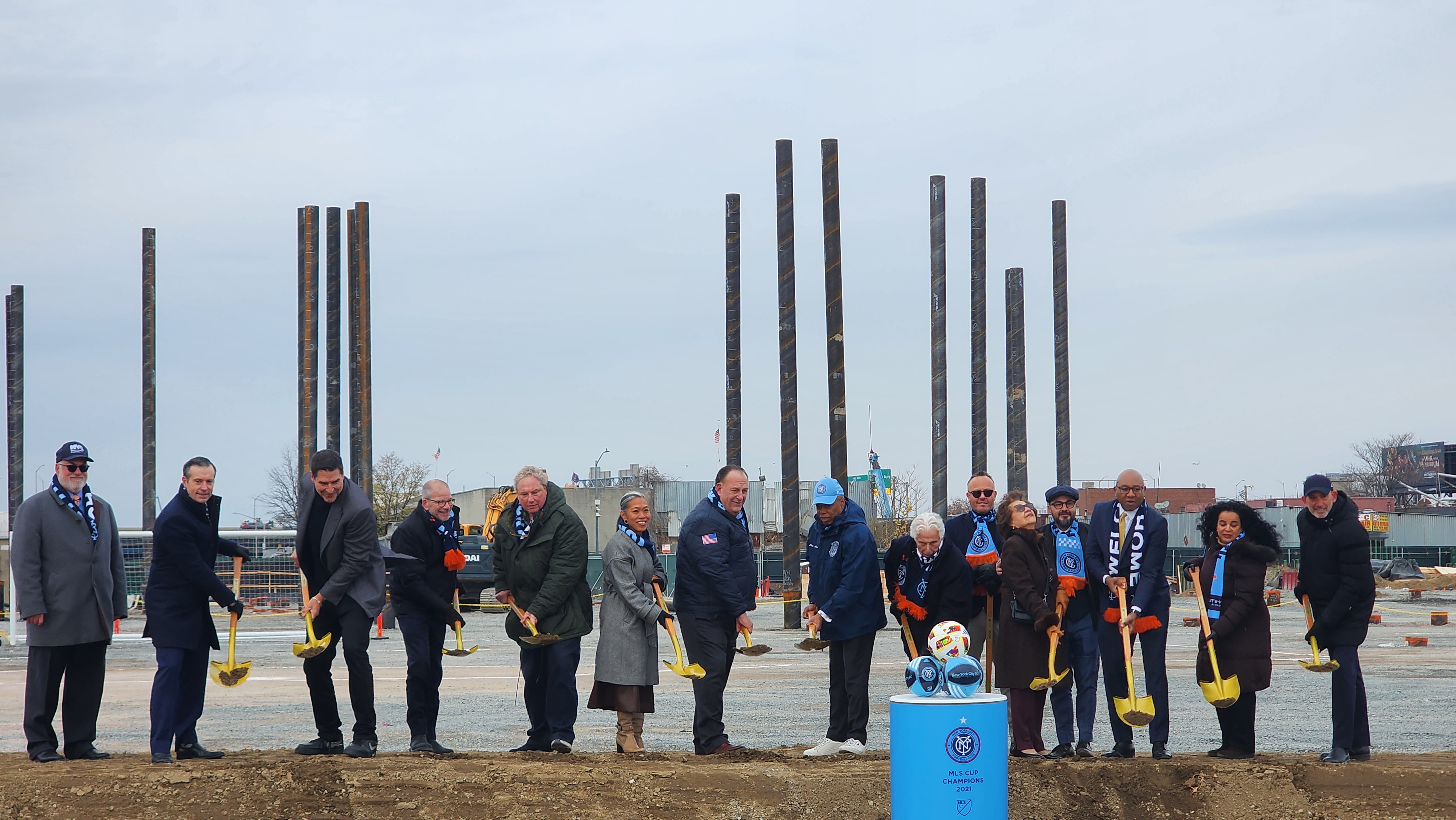 NYCFC breaks ground on Etihad Park, NYC’s first soccer-specific stadium ...