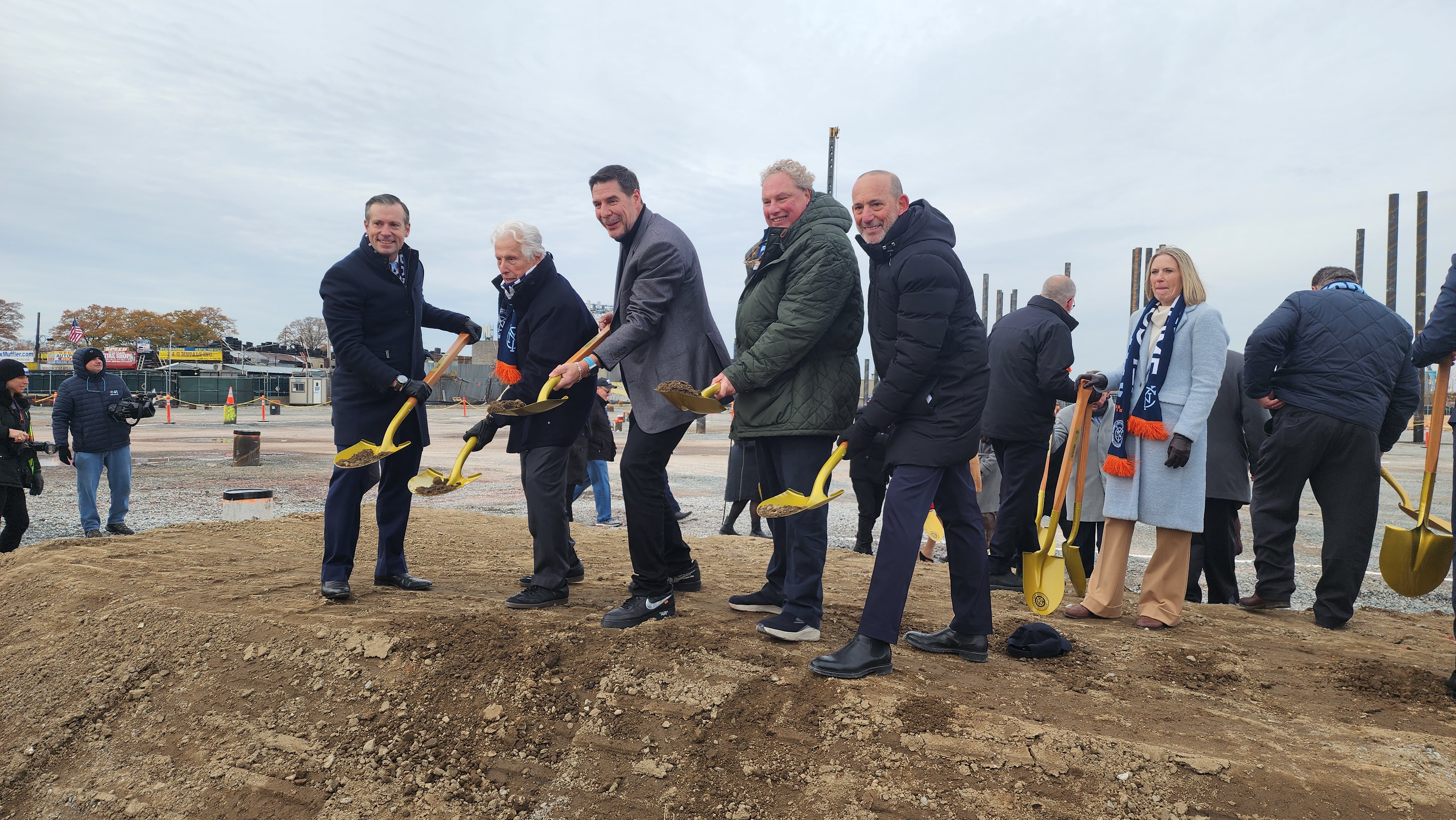 NYCFC breaks ground on Etihad Park, NYC’s first soccer-specific stadium ...