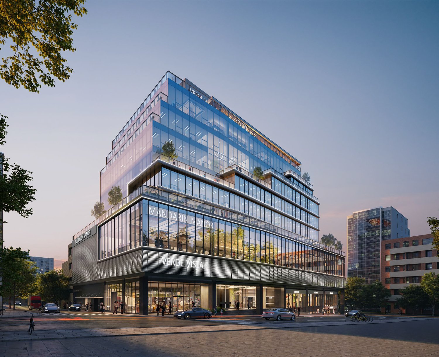 Excavation nears completion for new 9-story commercial project in ...