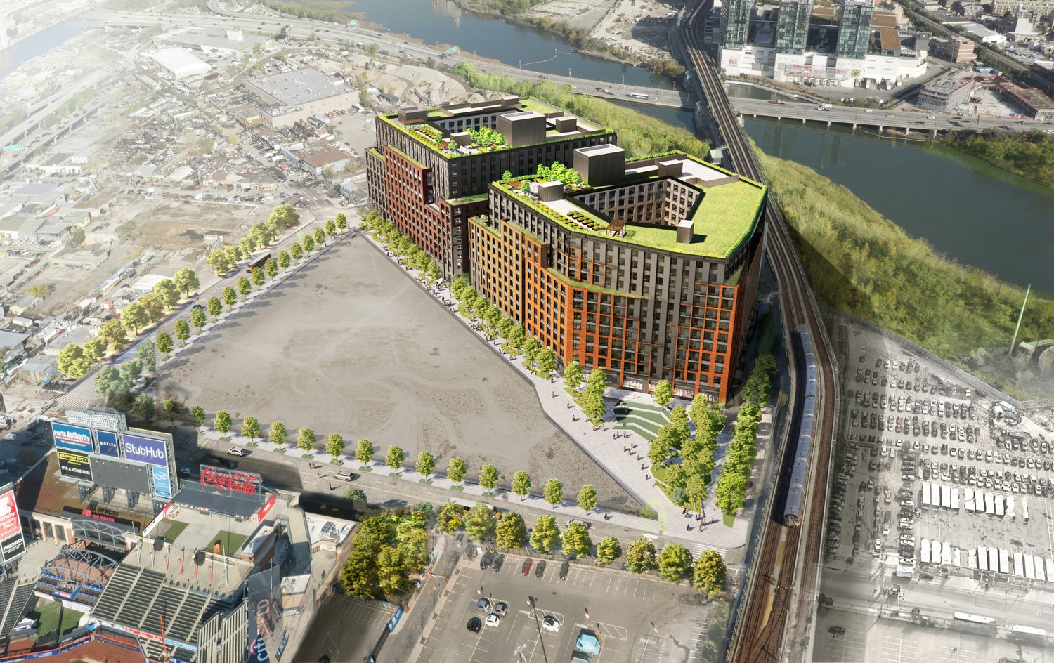 First phase of Willets Point redevelopment reaches construction halfway ...