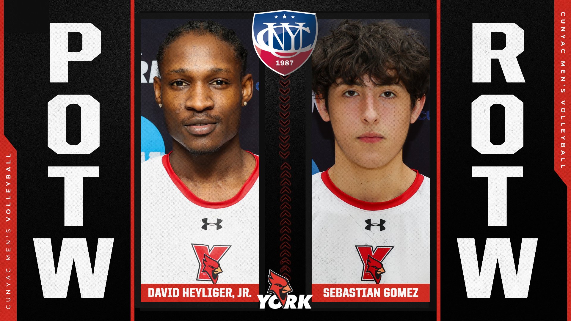 York College Men’s Volleyball players sweep CUNY Athletic Conference ...