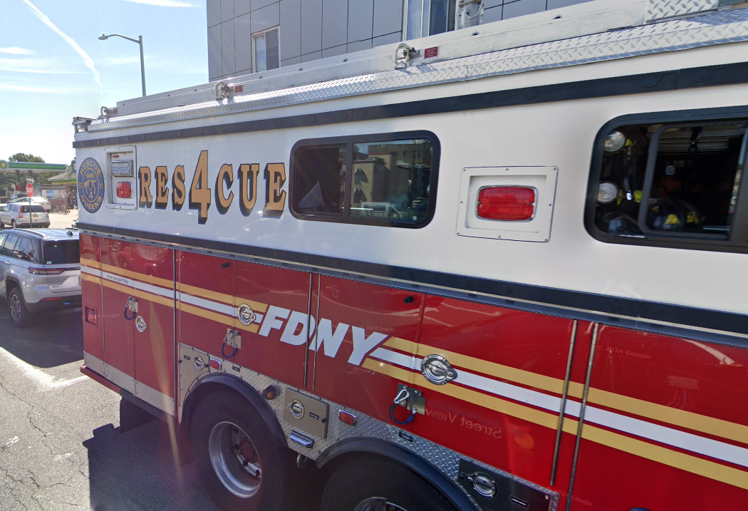 Firefighters from Rescue 4 in Woodside save teen impaled on fence in ...