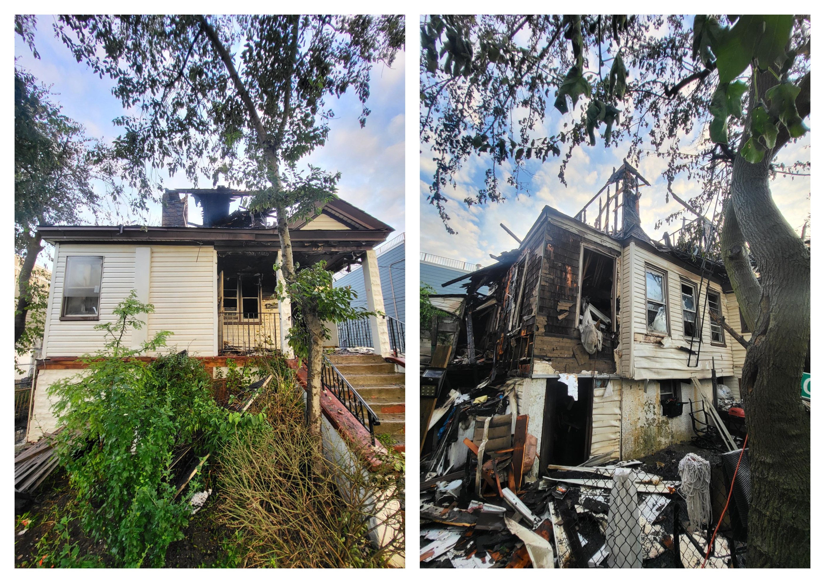 Three firefighters injured at two-alarm house fire in Far Rockaway ...