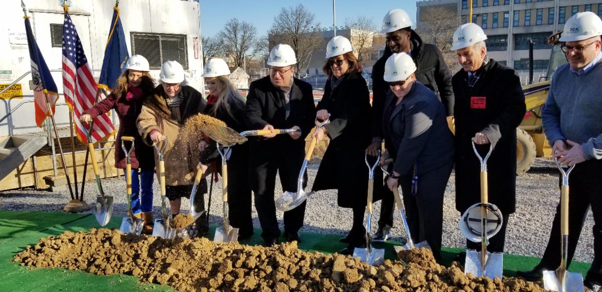 Officials Hold Groundbreaking to Mark Construction of 795-Seat Annex at ...
