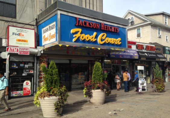 Restaurant and supermarket opens at location of former Jackson Heights ...