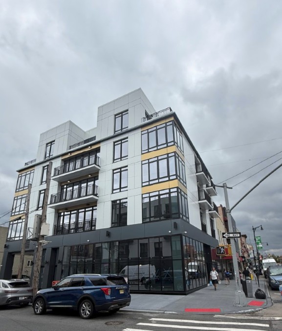 Construction completed on five Astoria buildings, which will combine ...