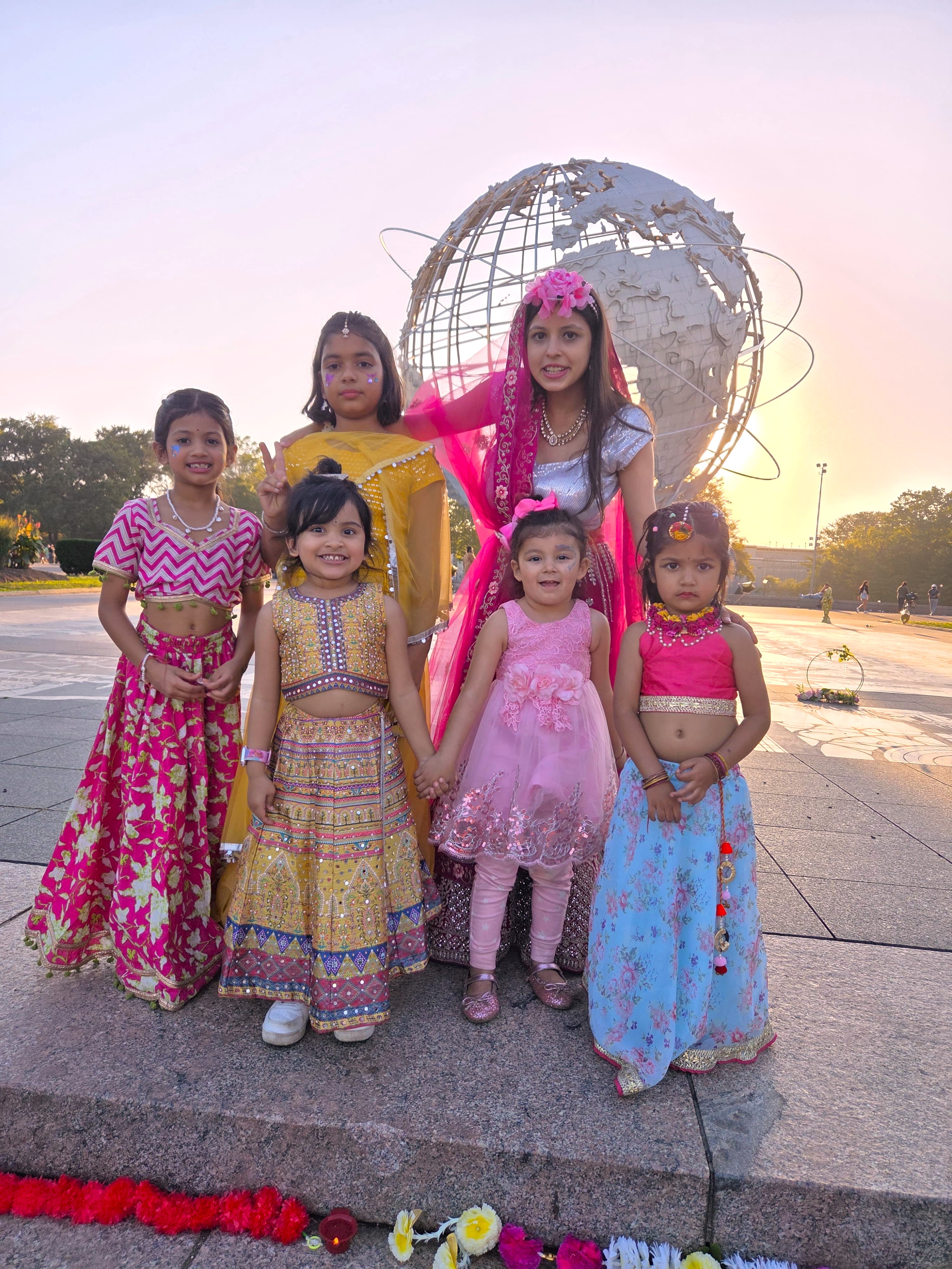Diwali and Navaratri Festival illuminates World’s Fair Unisphere in ...
